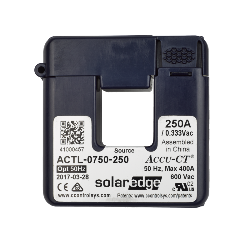 Solaredge 250A Split-Core Current Transformer | CCL Components
