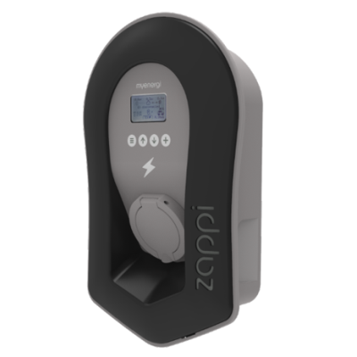 Myenergi Zappi Eco-Smart EV Charge Point 7Kw 1 Phase Untethered - Black ...