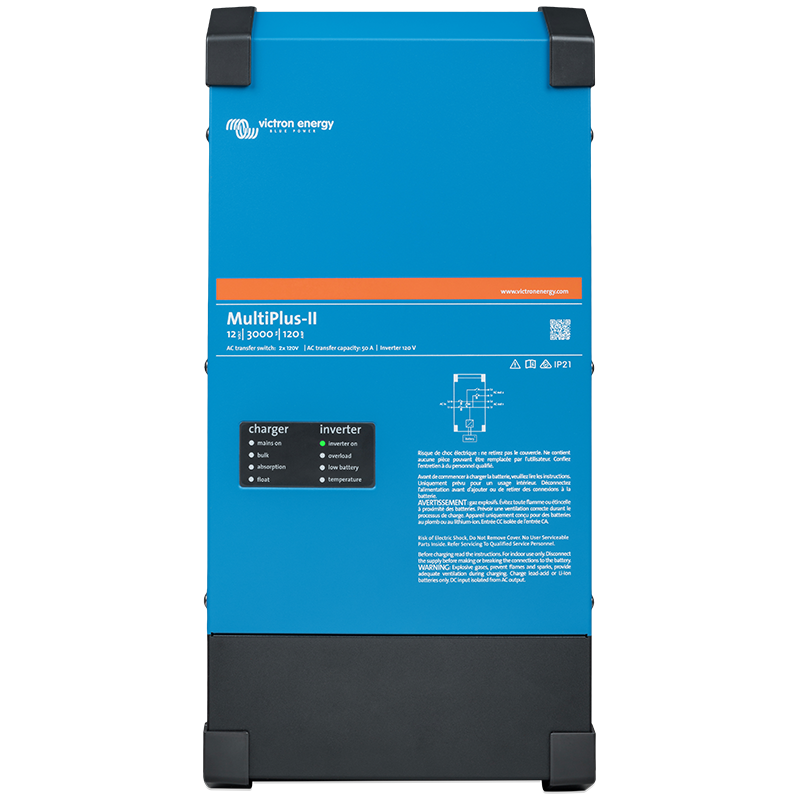 Victron Multiplus-II 48V/5000VA/70A-95/120V Inverter Charger | CCL Components