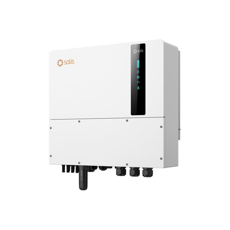 Solis S6 12Kw 3 Phase Hybrid Inverter With DC - 4 MPPT For HV Batteries ...