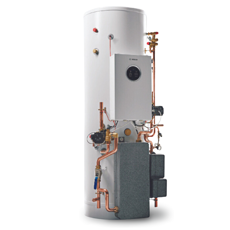 Worcester Bosch Compress 5800I AW 210L Pre-Plumbed Cylinder Indoor Unit ...