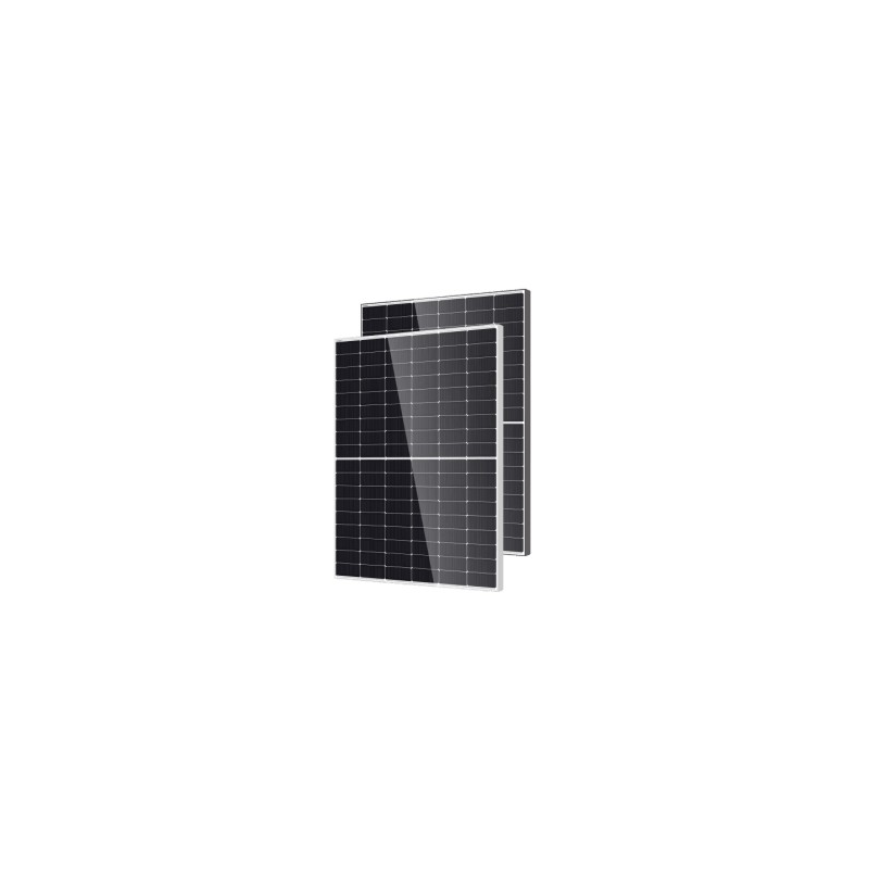 DMEGC Solar 455W Infinity RT 108 Cut Dual Glass N-Type Mono Solar Module - Black Frame/White ...