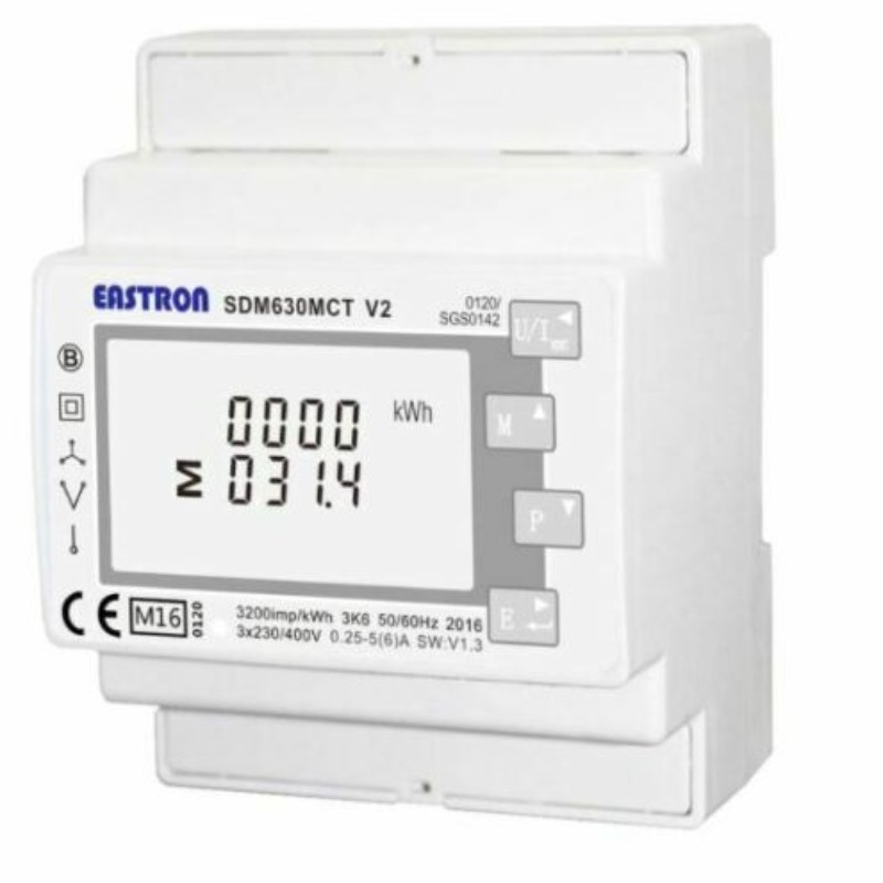Solis Three Phase Meter For 3Ph Hybrid > 12Kw (Above 120A) (3X300a CT ...